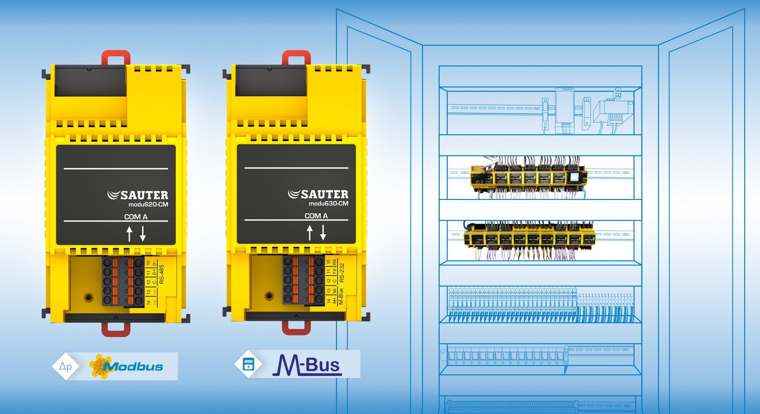 modulo 6 modules for Modbus and M-Bus - SAUTER U.K.